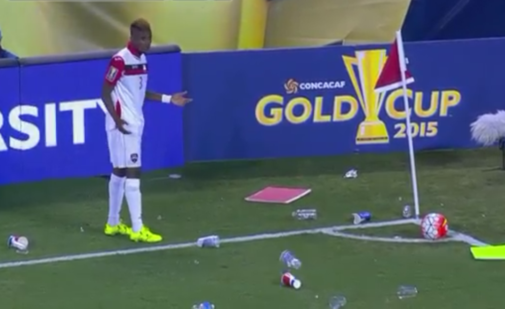 Fans Throw Trash at Soccer Player as He Attempts Corner Kick (Video ...