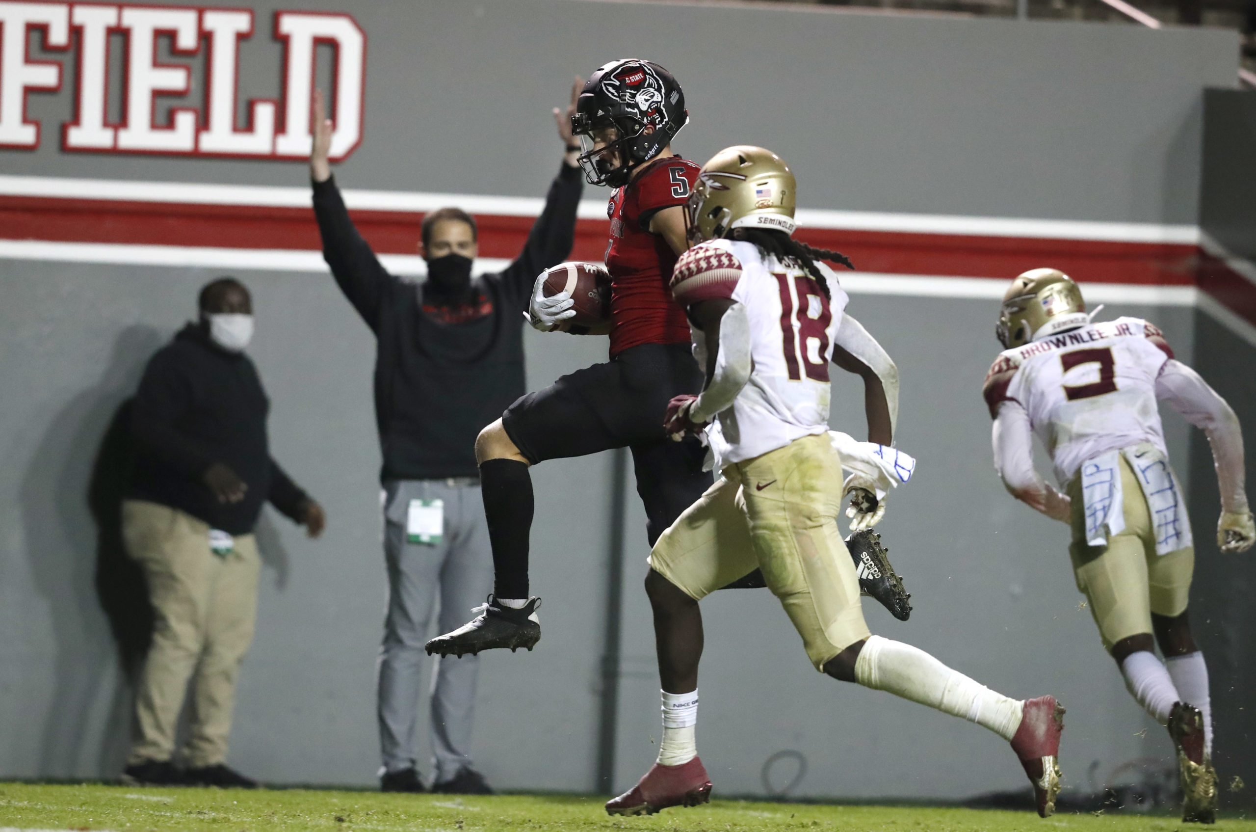 NC State Football Players Talk 38-22 Win Over Florida State - Carolina ...