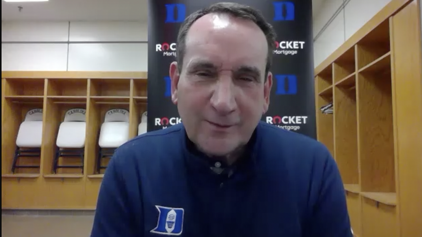 Coach K Duke vs UNC Postgame Press Conference (Video) - Carolina Blitz