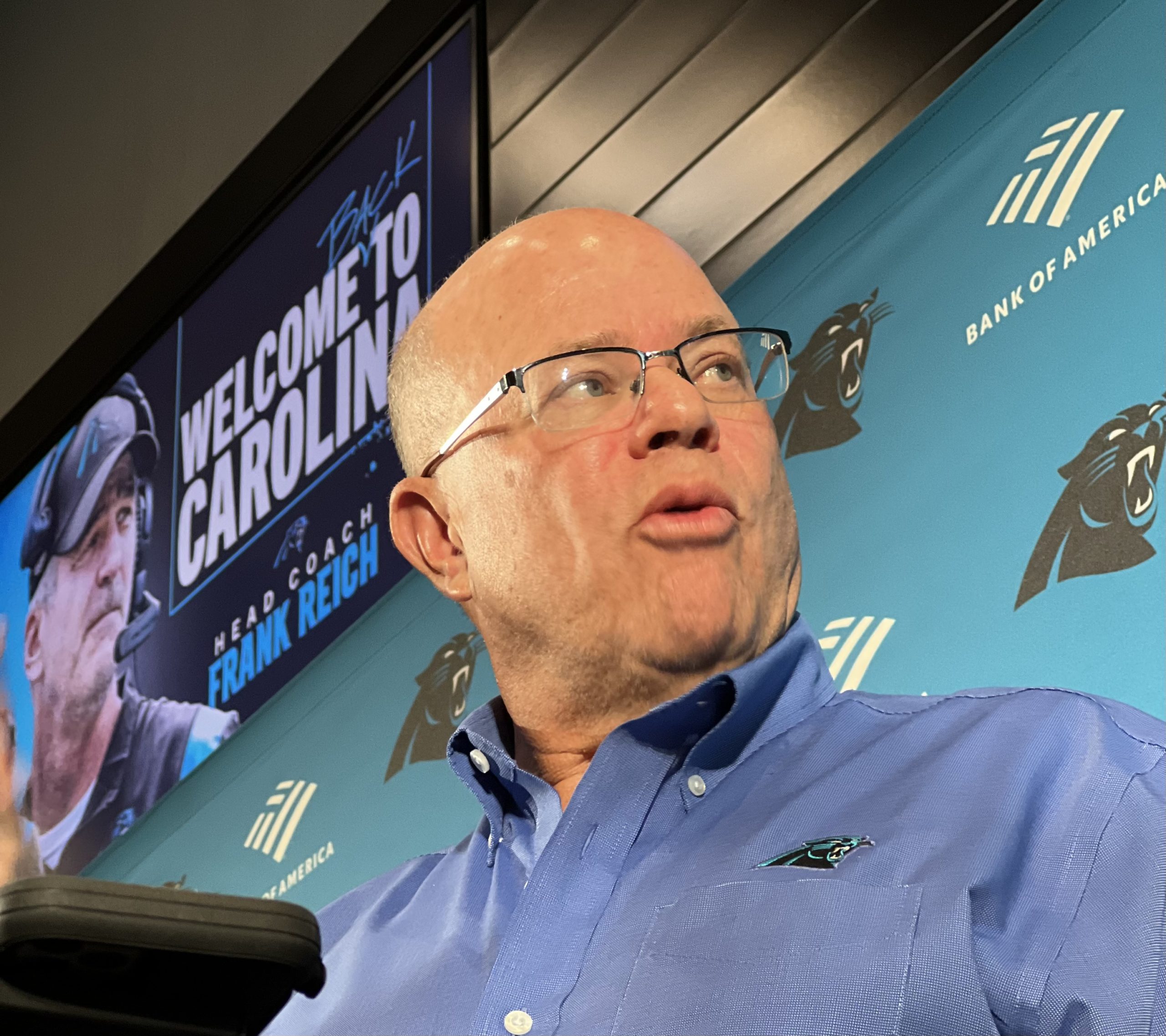 David Tepper Talks Frank Reich Hiring (Full Interview) - Carolina Blitz