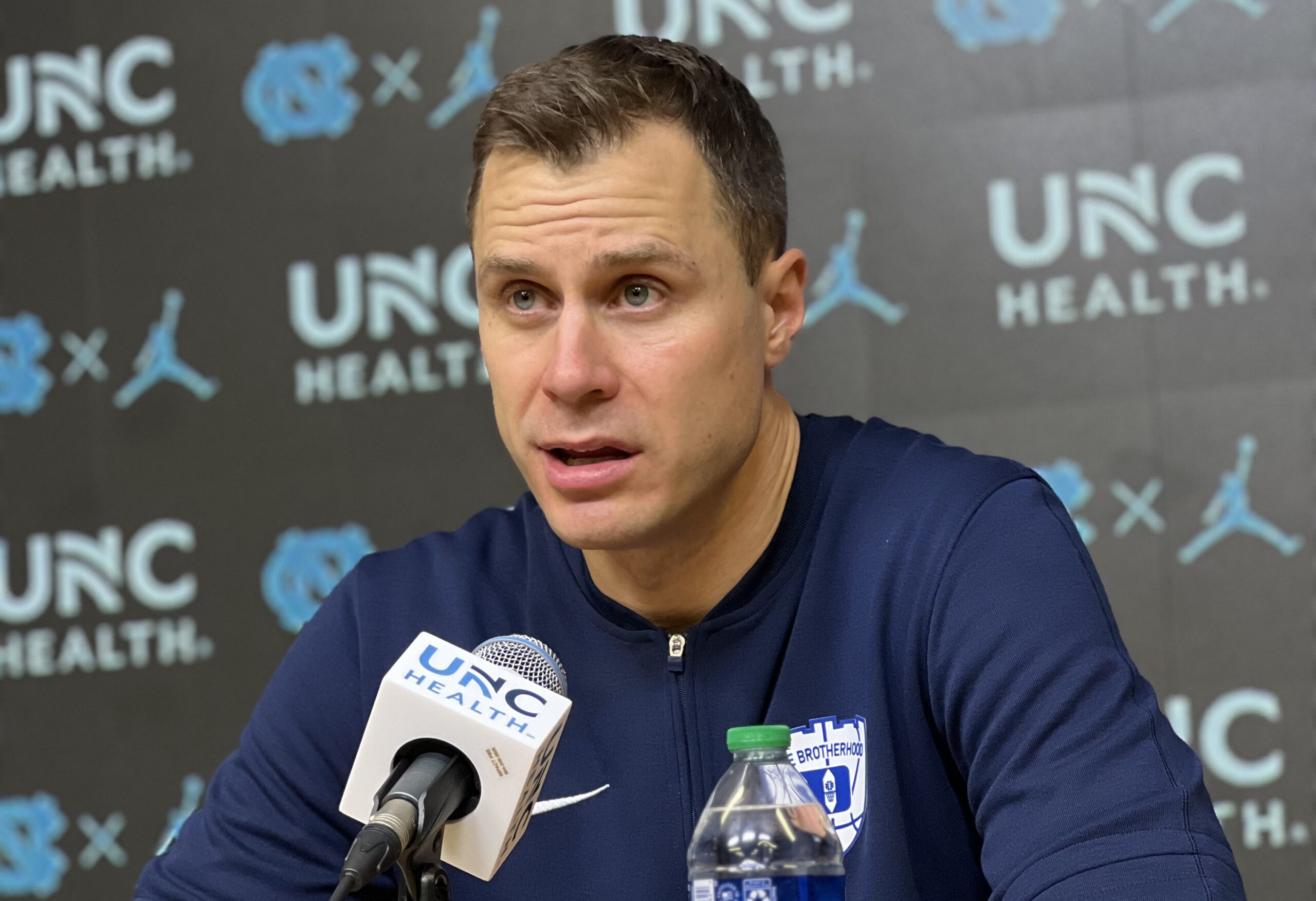 Jon Scheyer Duke vs UNC Postgame Press Conference (Video) - Carolina Blitz