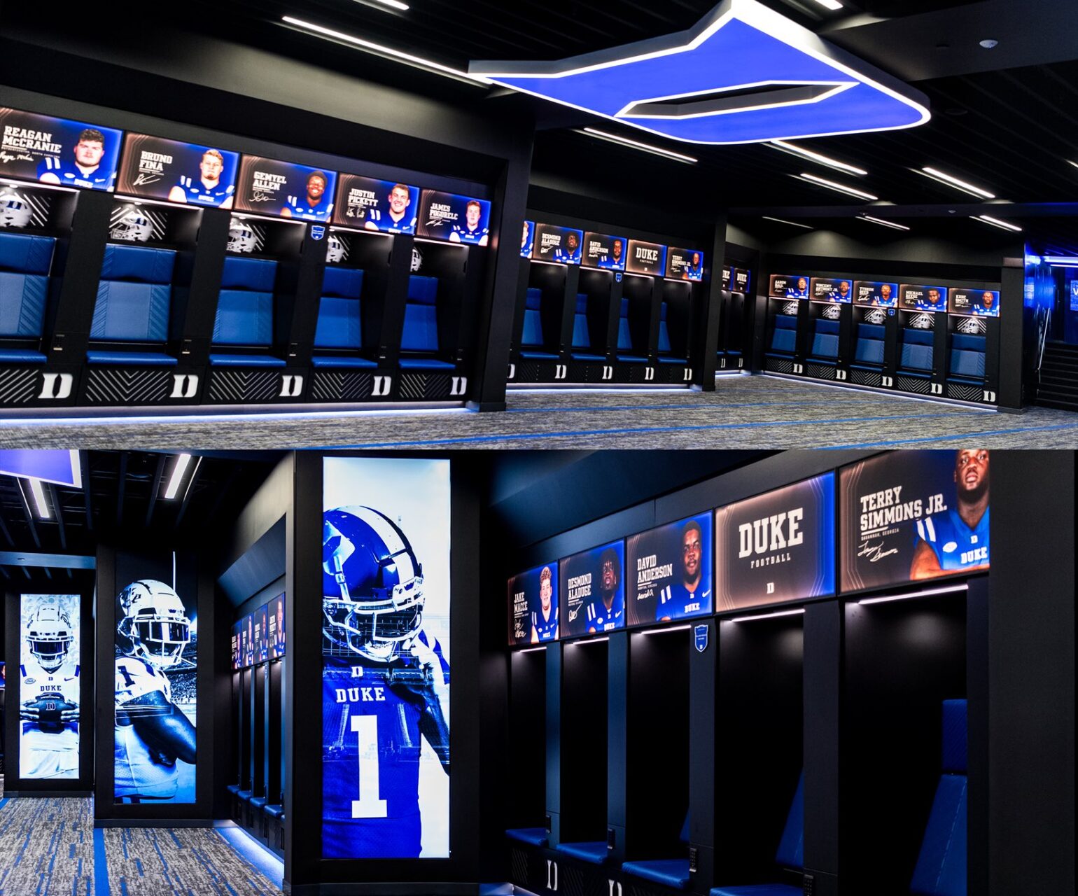 Duke Football Unveils Upgraded Locker Room (Video) - Carolina Blitz
