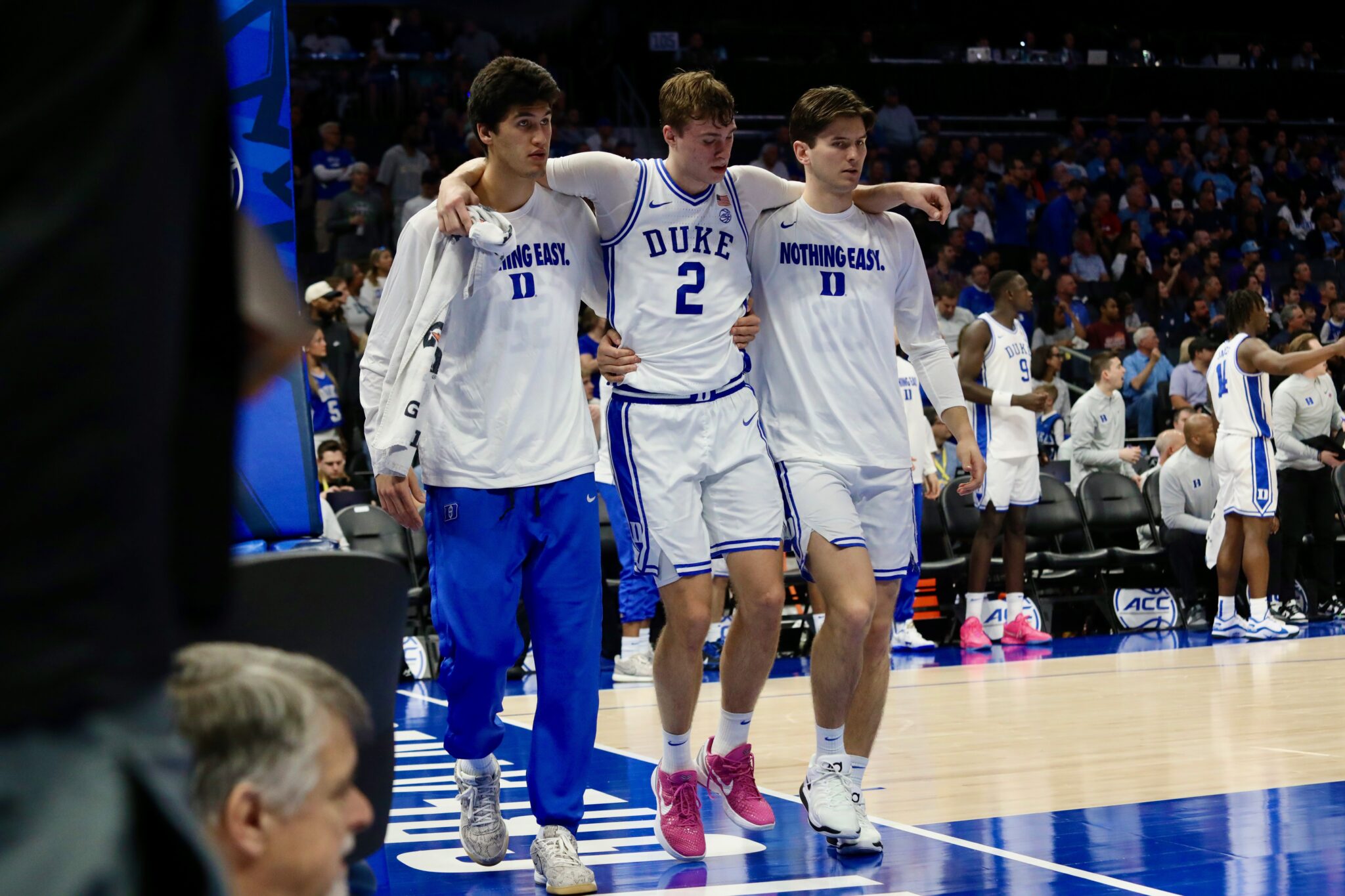 Cooper Flagg Leaves Duke’s Quarterfinal ACC Tournament Game with Lower ...