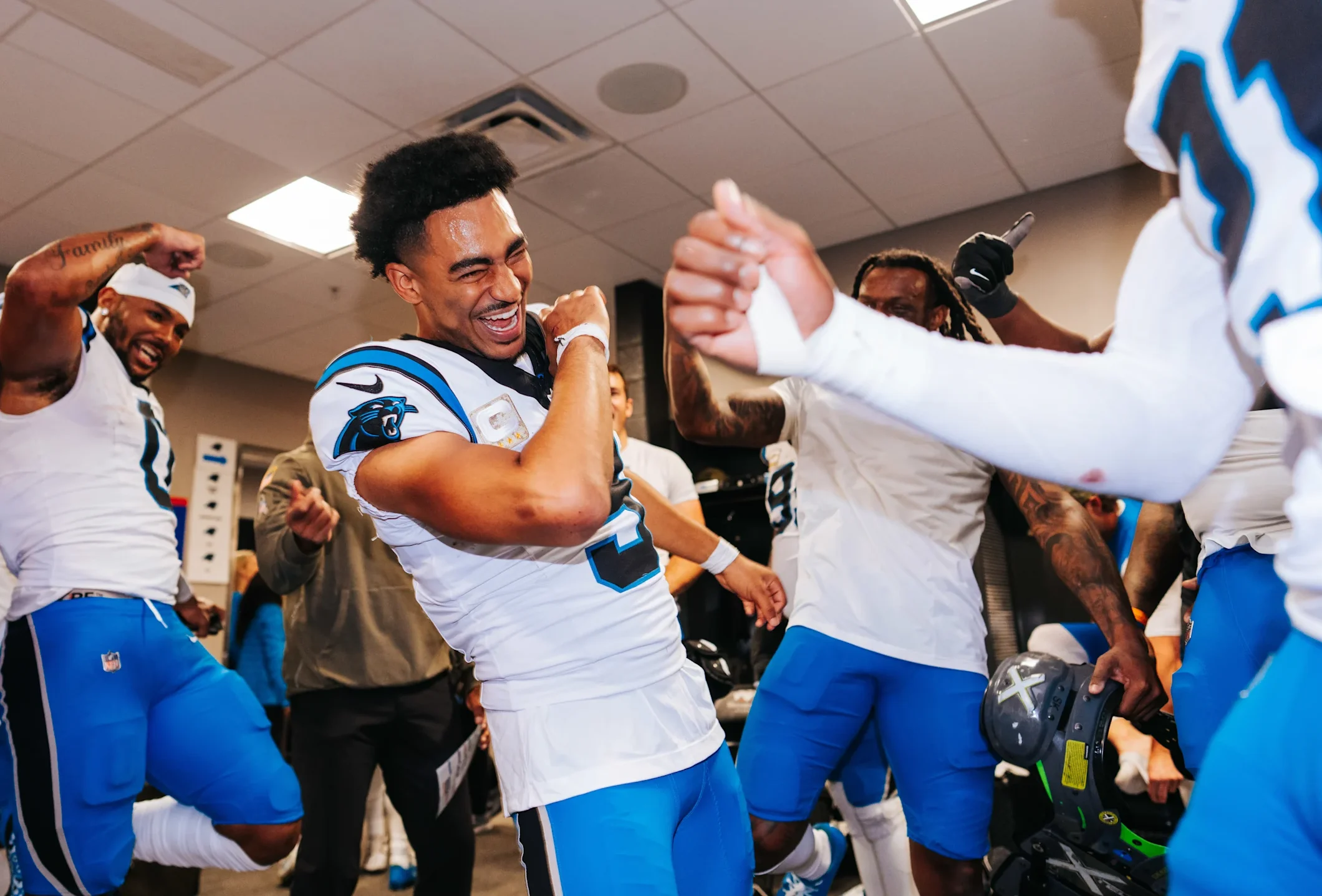 Bryce Young Talks Post Game Dab Dance and Cam Newton’s Response (Video ...