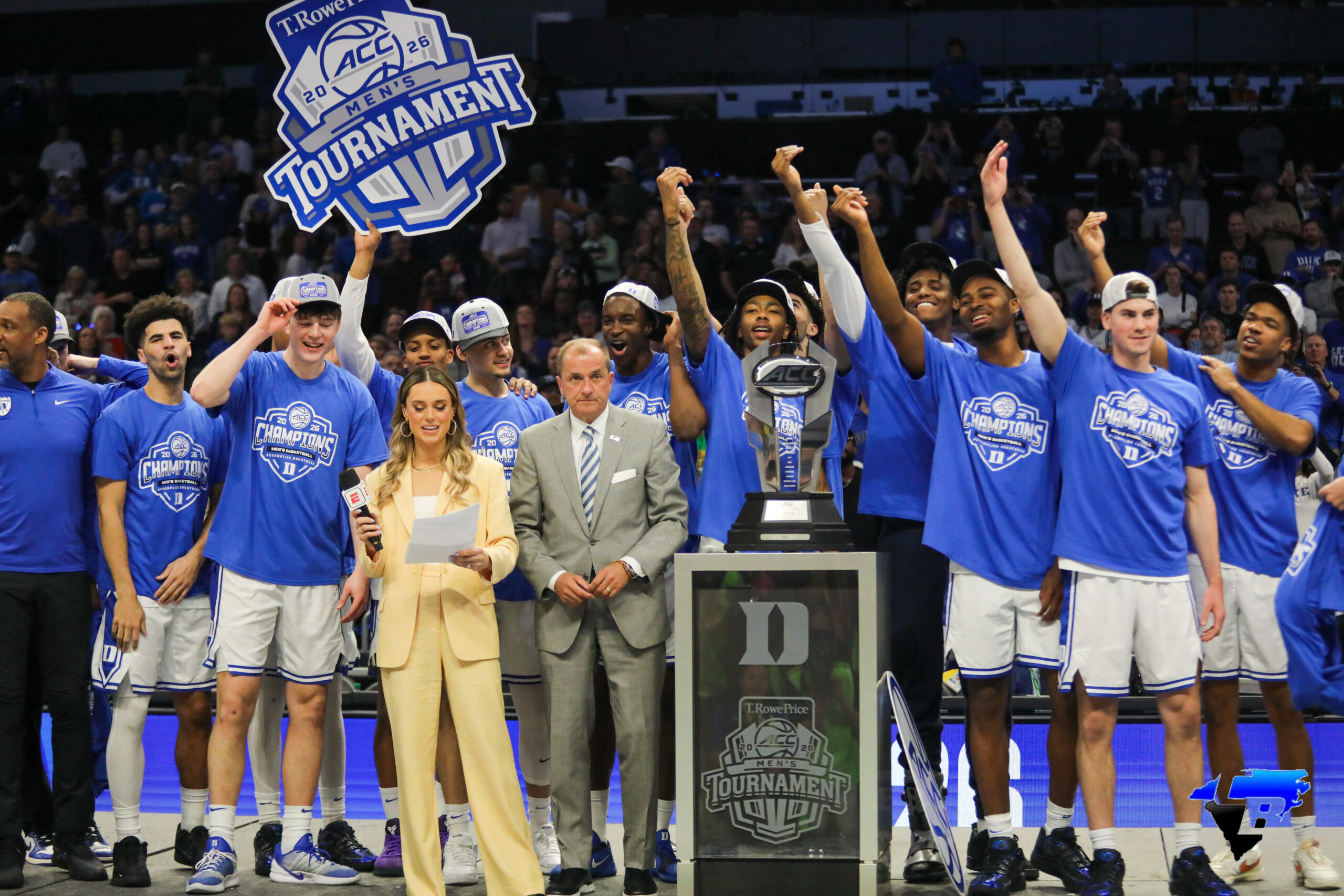 2026 ACC Tournament Championship Trophy Presentation (Full) - Carolina ...